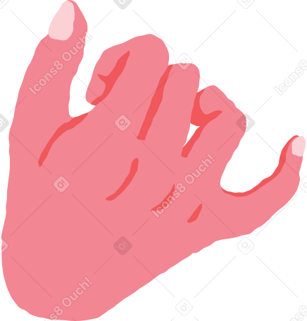 Pinky promise hand Illustration in PNG, SVG