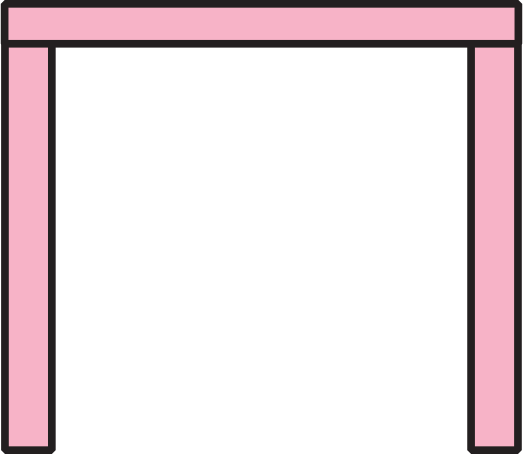 Pink table Illustration in PNG, SVG
