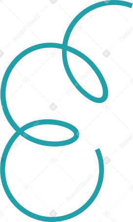 Curl line Illustration in PNG, SVG