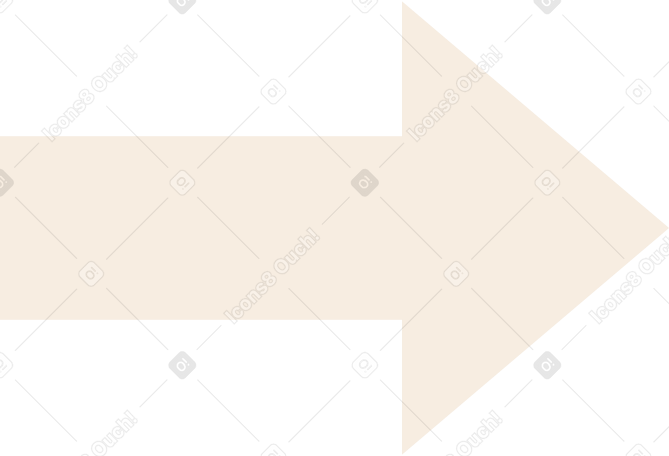 Beige arrow Illustration in PNG, SVG