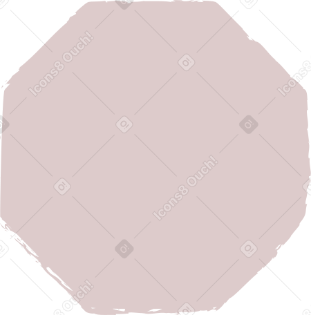 Dark pink octagon Illustration in PNG, SVG
