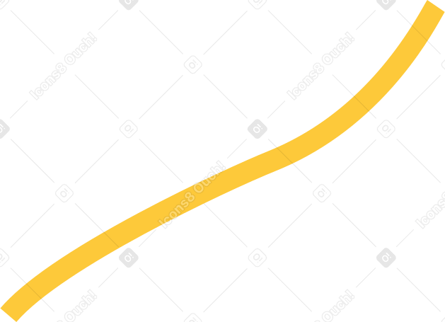 Orange stripe Illustration in PNG, SVG