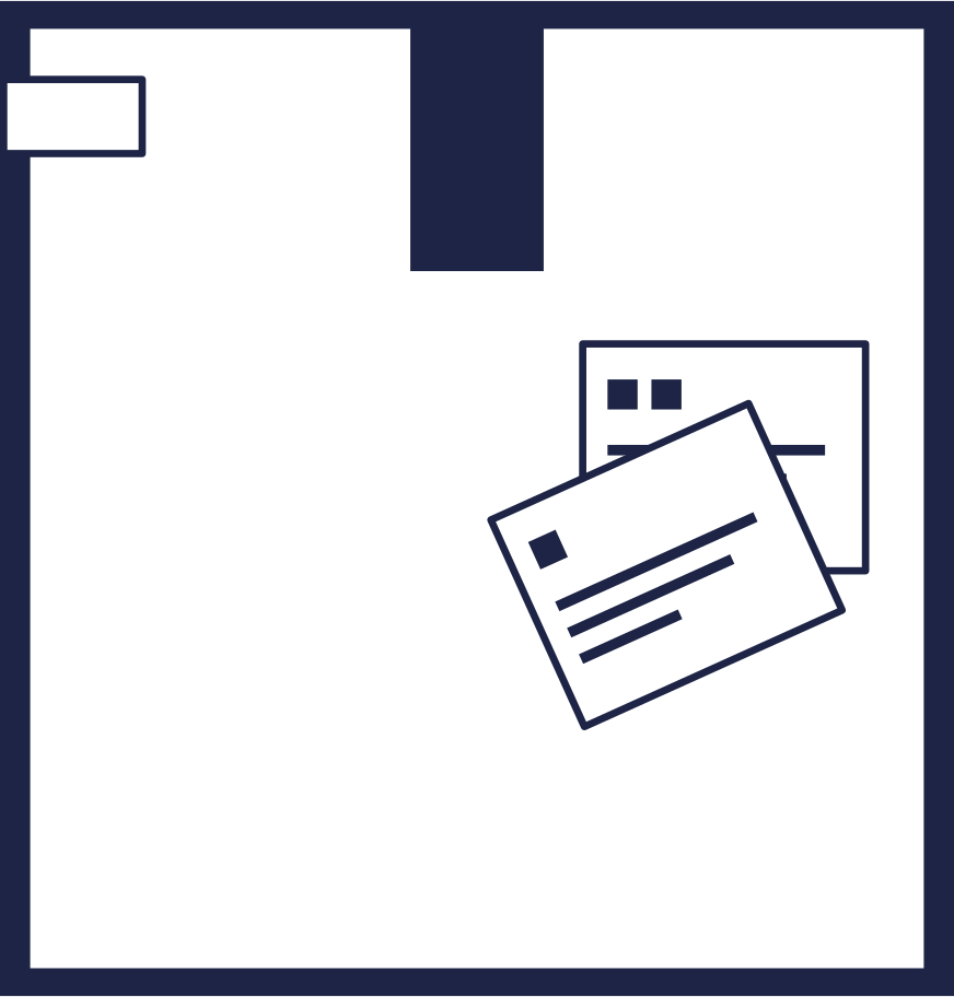 Box line Illustration in PNG, SVG