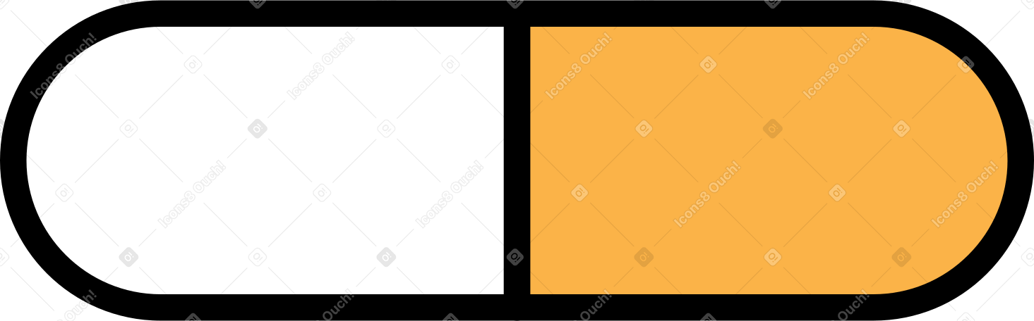 Medicine capsule Illustration in PNG, SVG