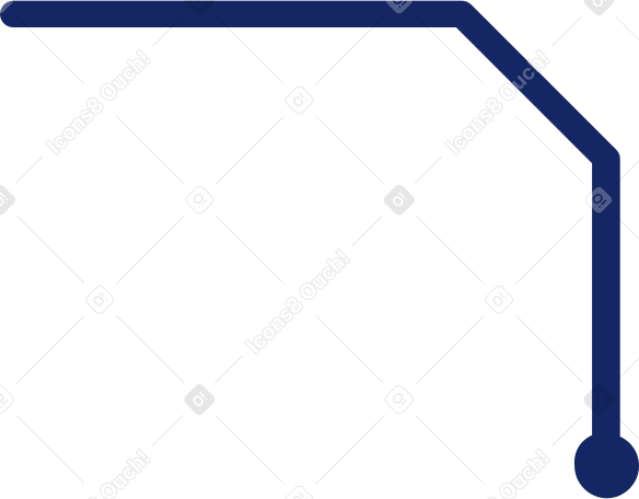 Pointer line Illustration in PNG, SVG