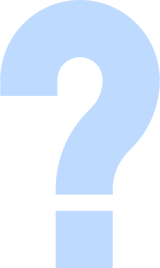 Blue question mark Grafik als PNG, SVG