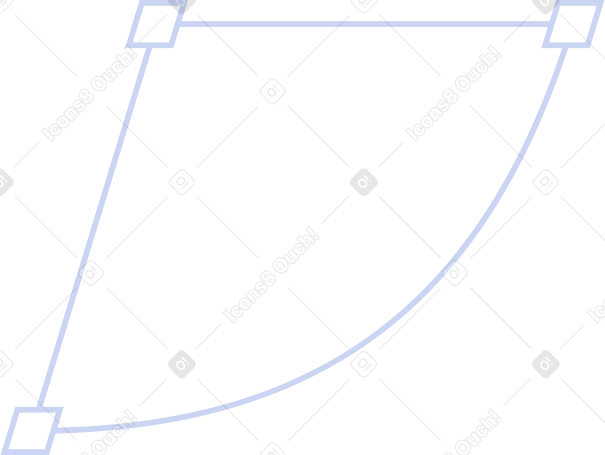 Shape with points tilted Illustration in PNG, SVG