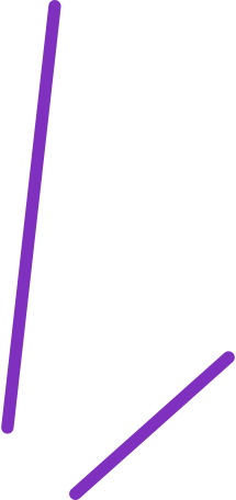 Two purple lines Illustration in PNG, SVG