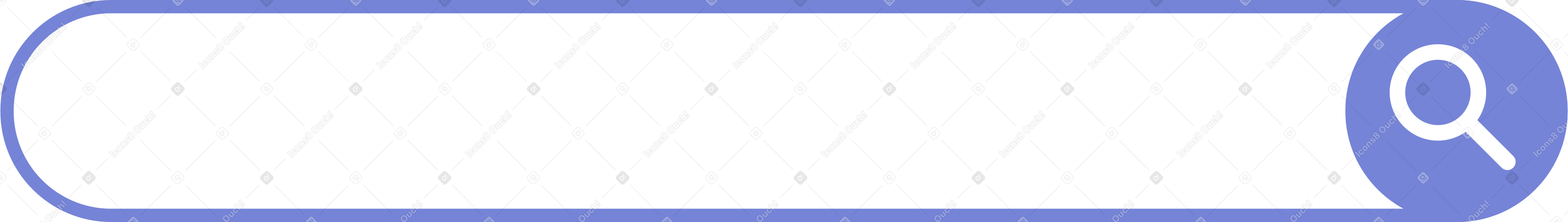 Browser search box Illustration in PNG, SVG