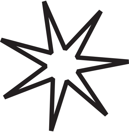 Seven pointed star Illustration in PNG, SVG