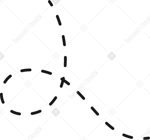 Dotted line Illustration in PNG, SVG