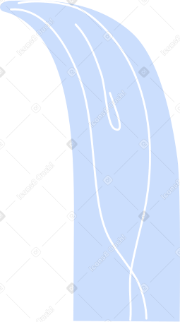 Water flow Illustration in PNG, SVG