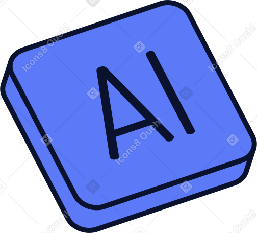 Ai icon PNG, SVG