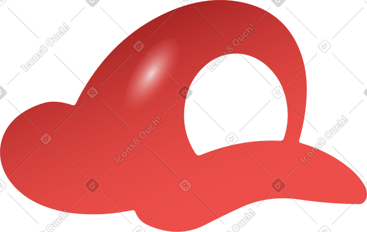 Mario's red hat PNG, SVG