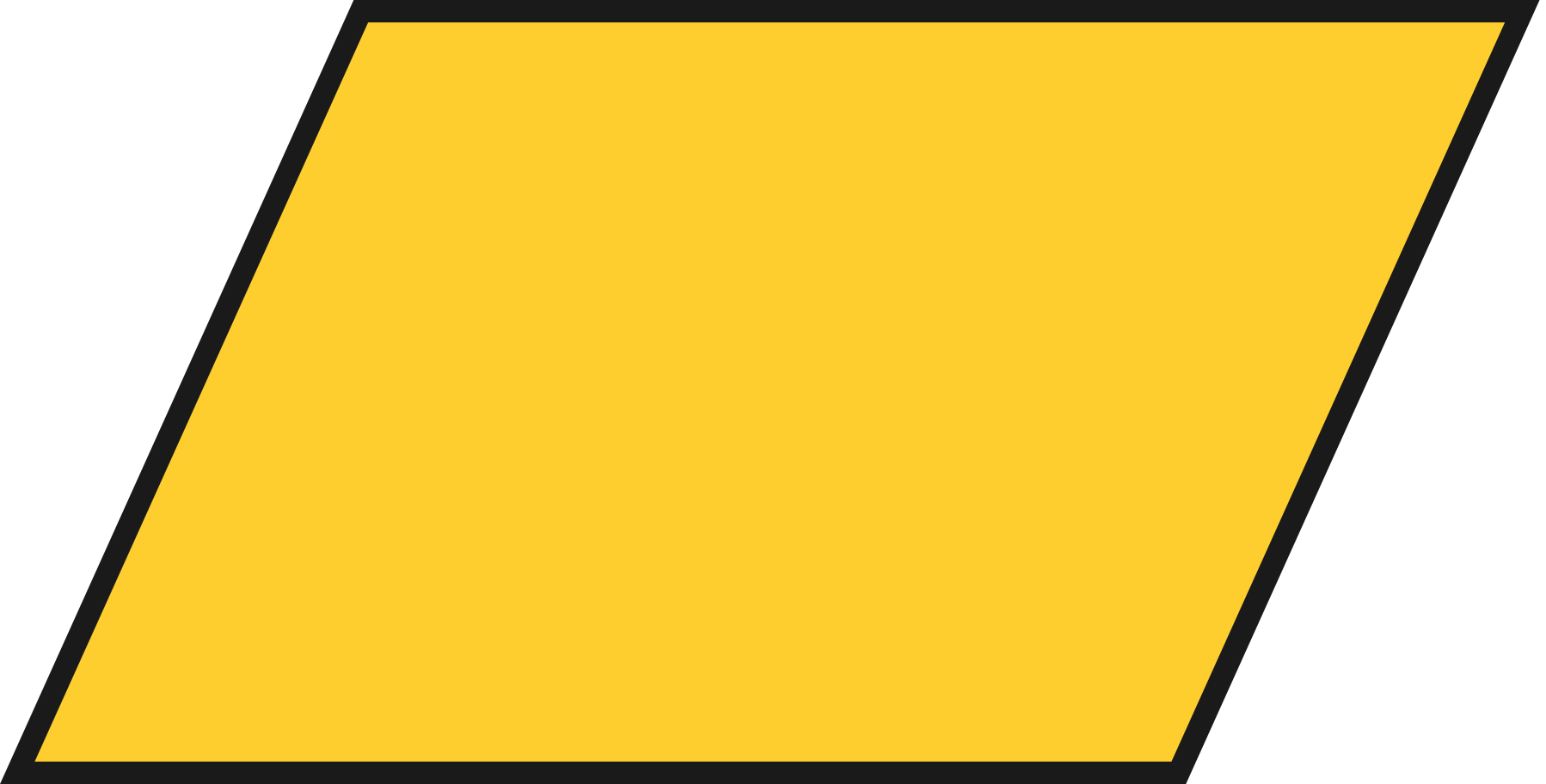 Parallelogram Illustration in PNG, SVG