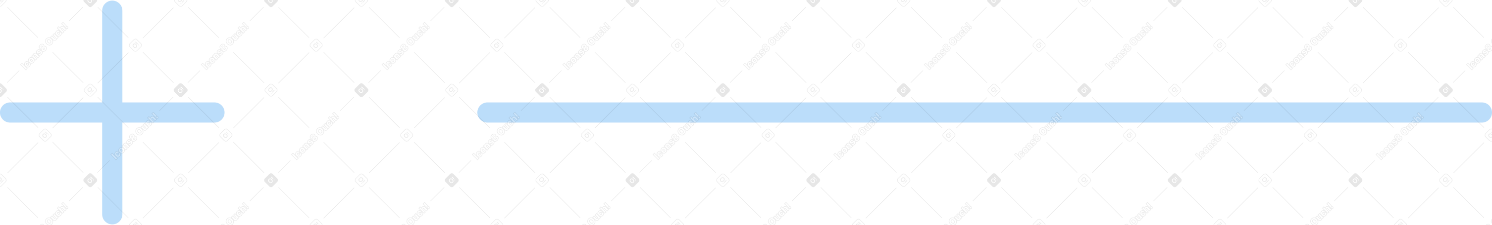 Plus with line Illustration in PNG, SVG