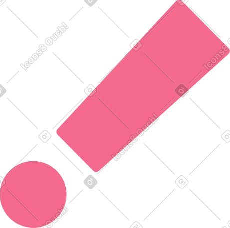 Gros point d'exclamation PNG, SVG