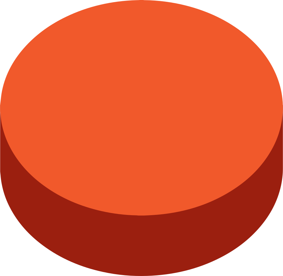 Red button Illustration in PNG, SVG