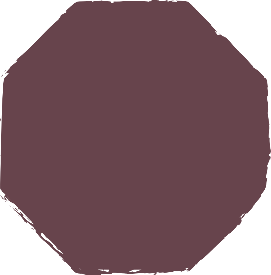 Brown octagon Illustration in PNG, SVG