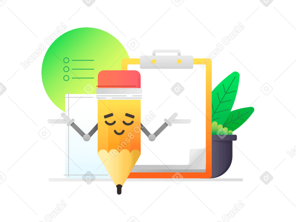 List is empty Illustration in PNG, SVG