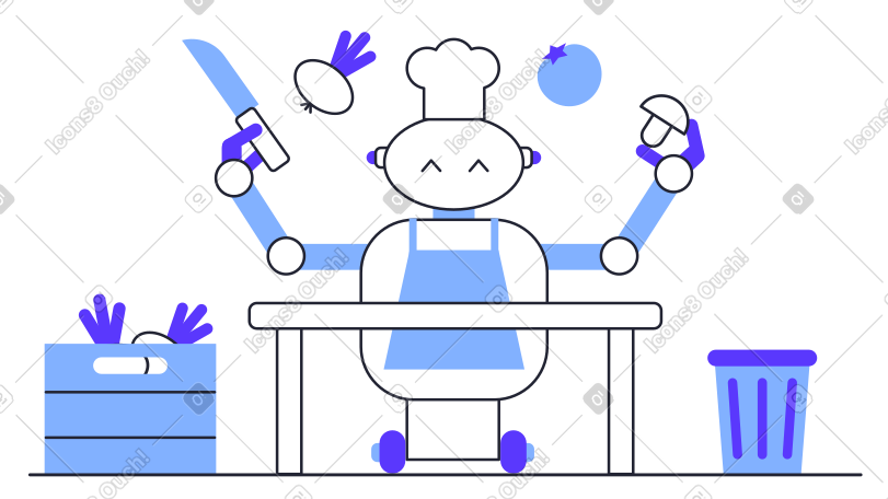 Robo-cook PNG, SVG