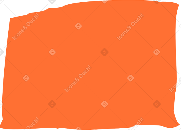 Orange rectangle Illustration in PNG, SVG