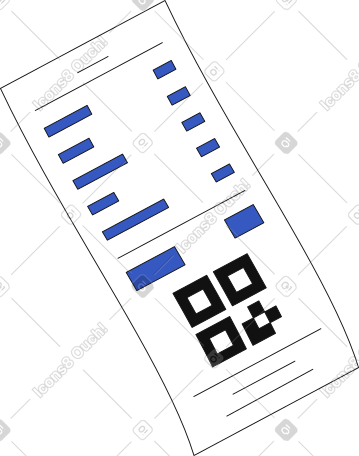 Order receipt PNG, SVG