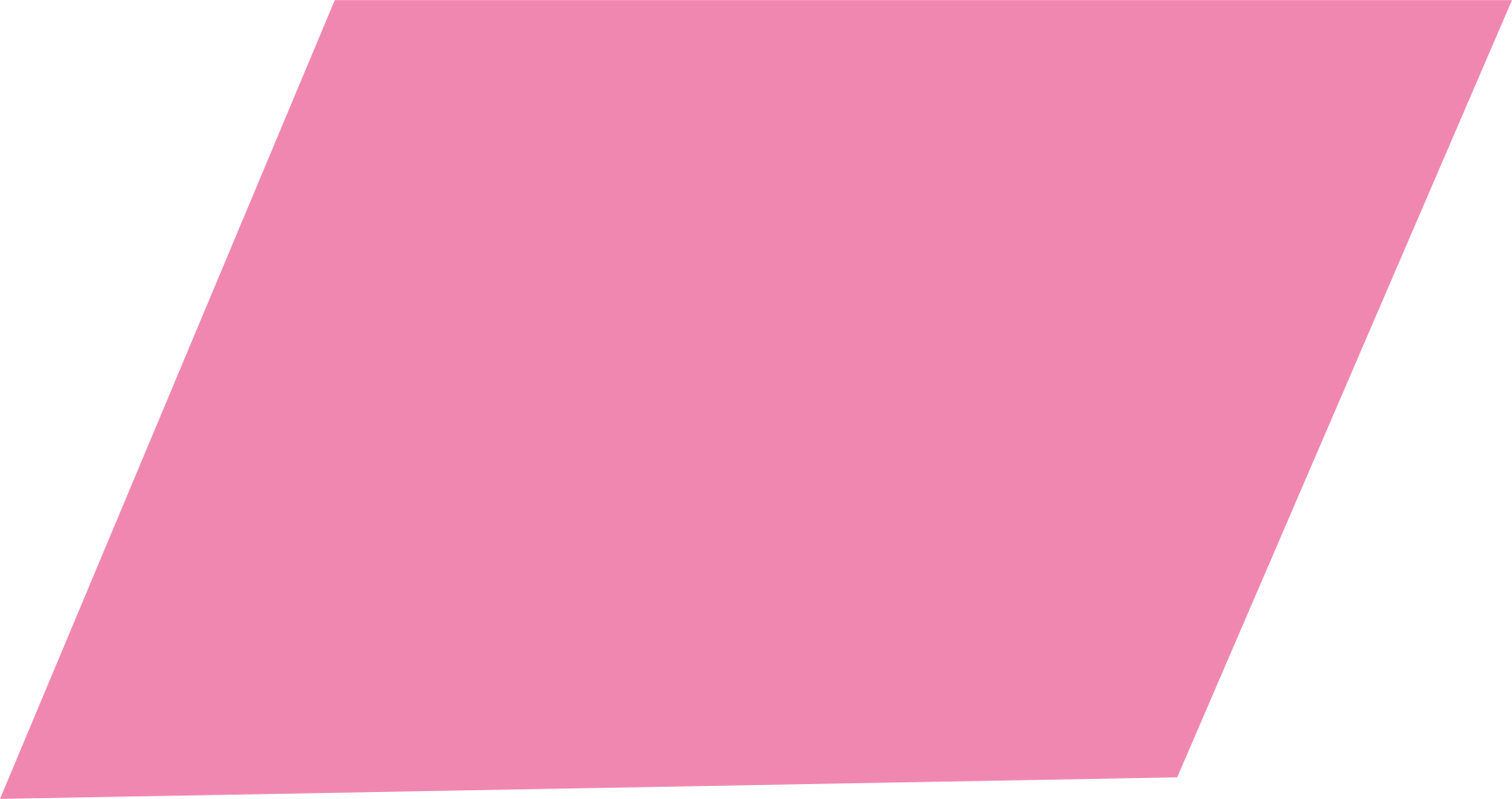 Pink parallelogram Illustration in PNG, SVG