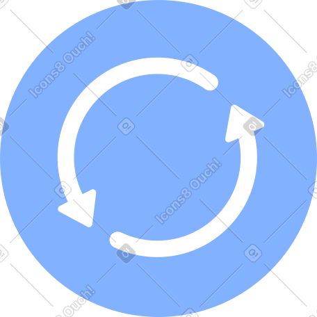 Reset symbol PNG, SVG