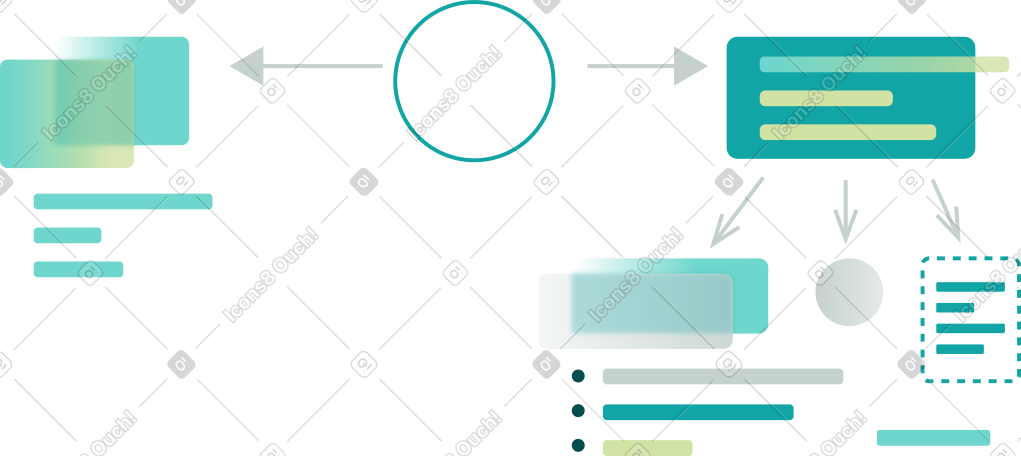 Business process diagram PNG, SVG