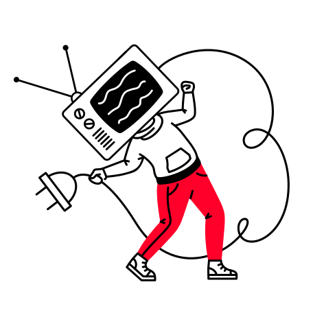 No Connection Illustration in PNG, SVG
