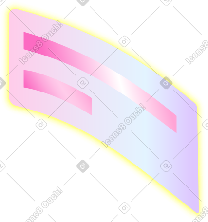 Flying taskbar PNG, SVG