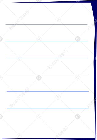 List of paper with horizontal lines Illustration in PNG, SVG