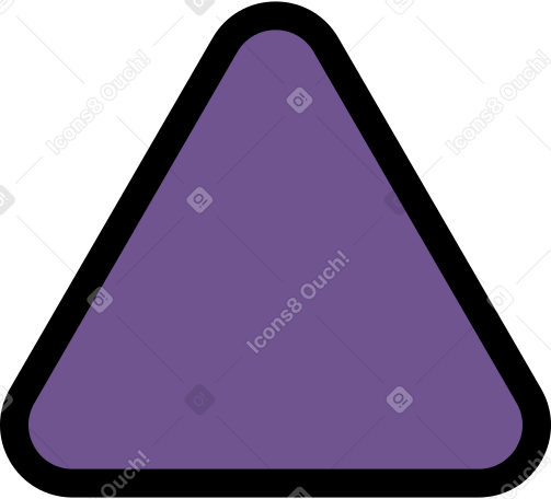 Triangular arrow Illustration in PNG, SVG