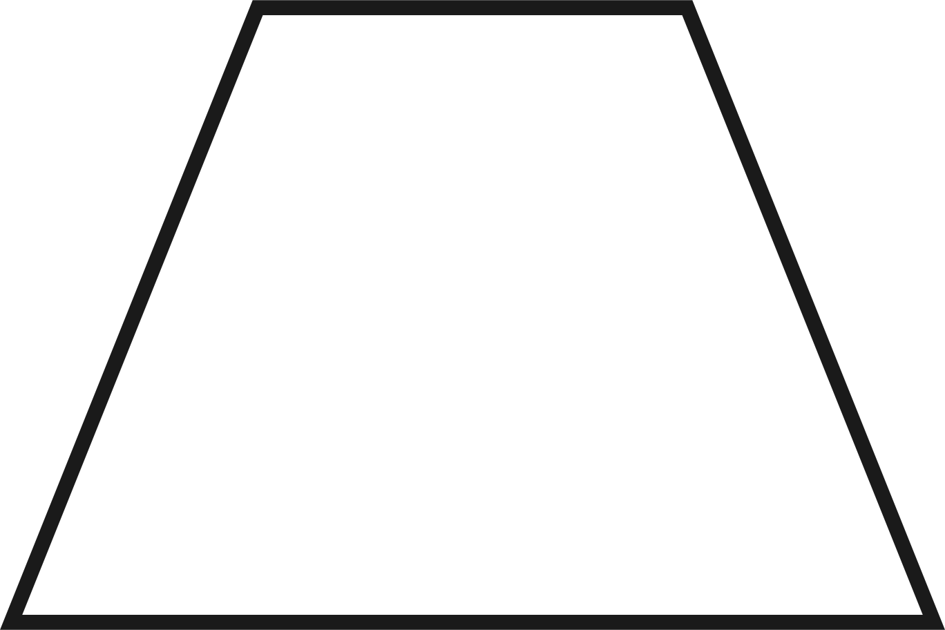 Trapeze Illustration in PNG, SVG