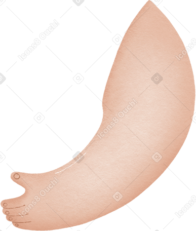 Boy's hand Illustration in PNG, SVG