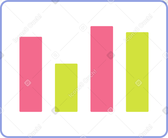 Box chart Illustration in PNG, SVG