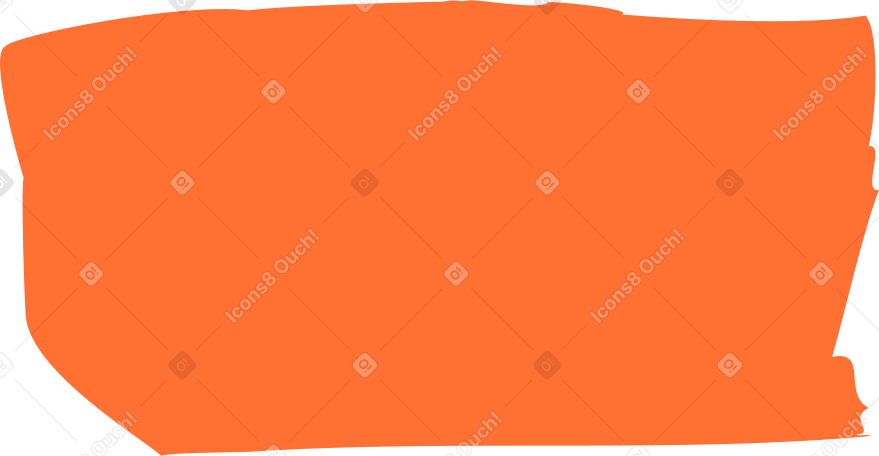Orange rectangle Illustration in PNG, SVG