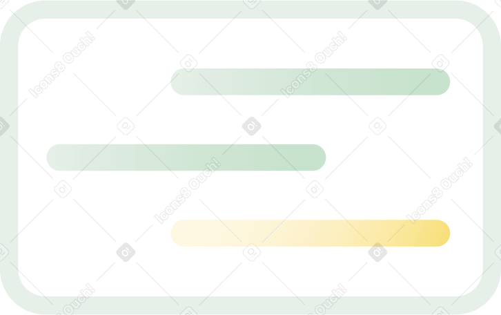 Popup with text Illustration in PNG, SVG