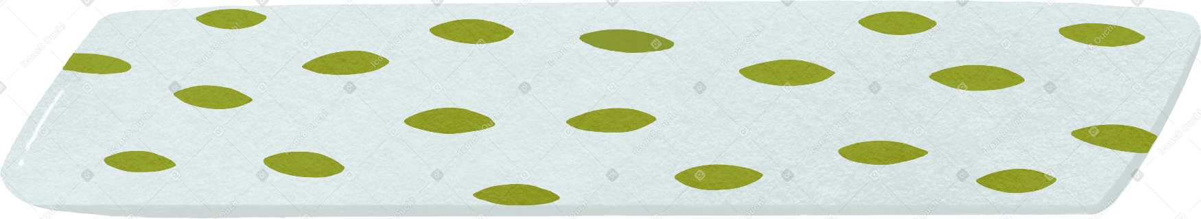 White mat Illustration in PNG, SVG