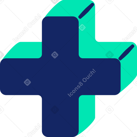 Ilustração de Mais sinal em PNG e SVG