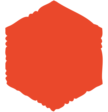 Red hexagon Illustration in PNG, SVG