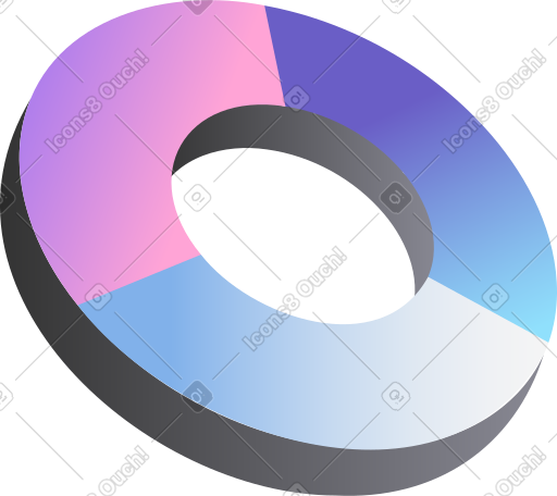 Round chart PNG, SVG