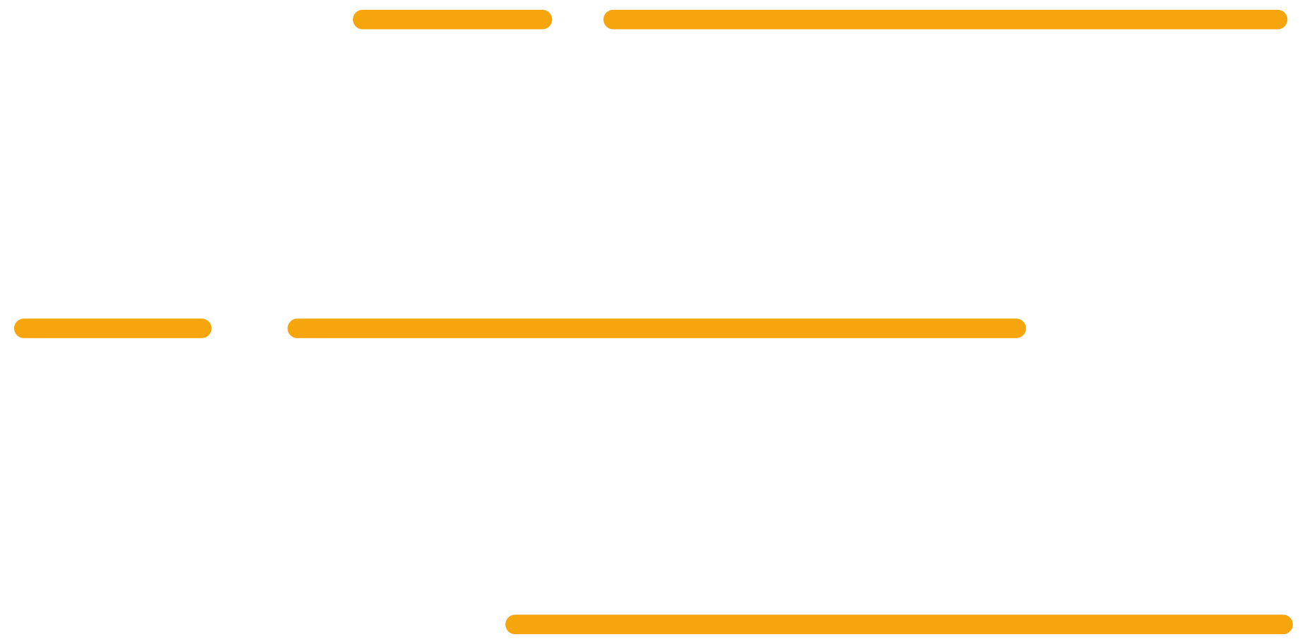 Three yellow lines Illustration in PNG, SVG
