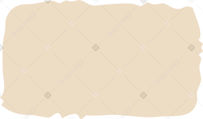 PNG 및 SVG의 Beige rectangle 일러스트