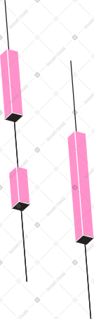 Candlestick chart PNG, SVG