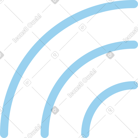 Signal lines PNG, SVG