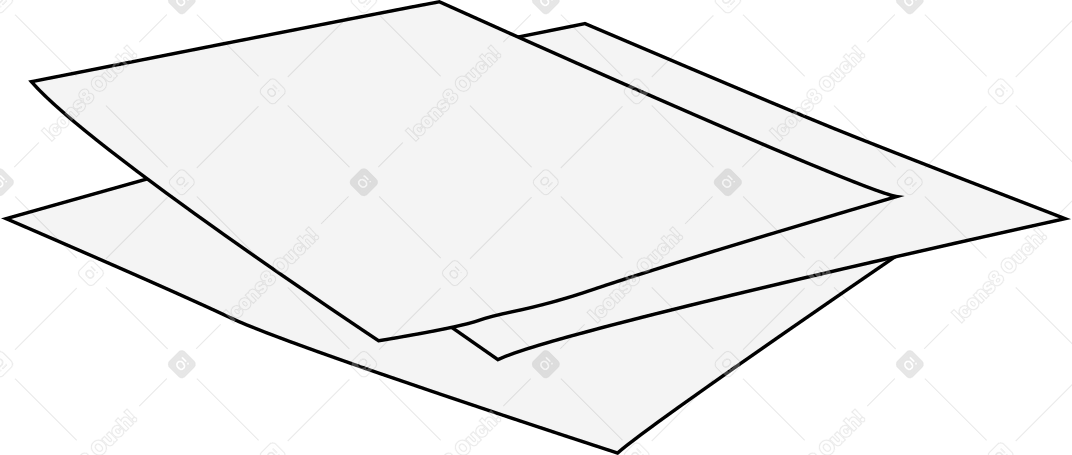 Sheets of paper PNG, SVG