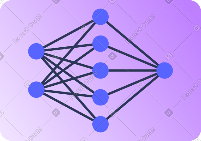 Neural network PNG, SVG