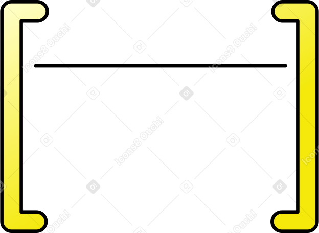 Frame with line Illustration in PNG, SVG